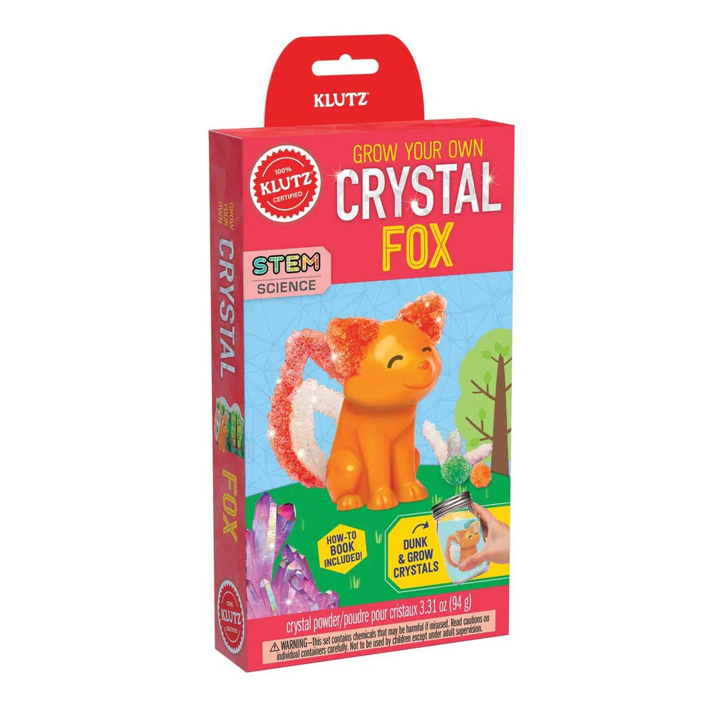 KLUTZ | Grow Your Own Cystal Fox, Make a Flashy Fox – The Happy Station