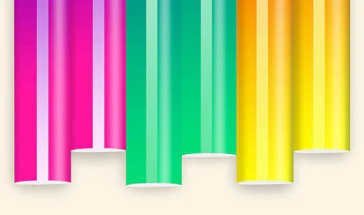 HTVRONT | Permanent Adhesive Vinyl Sheets, Hot Color Changing - 12" x ...