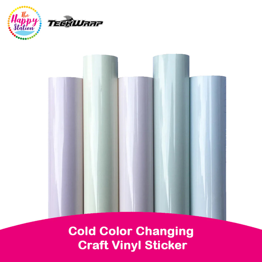 TECKWRAP | Cold Color Changing Craft Vinyl Sticker, adhesive vinyl sti ...