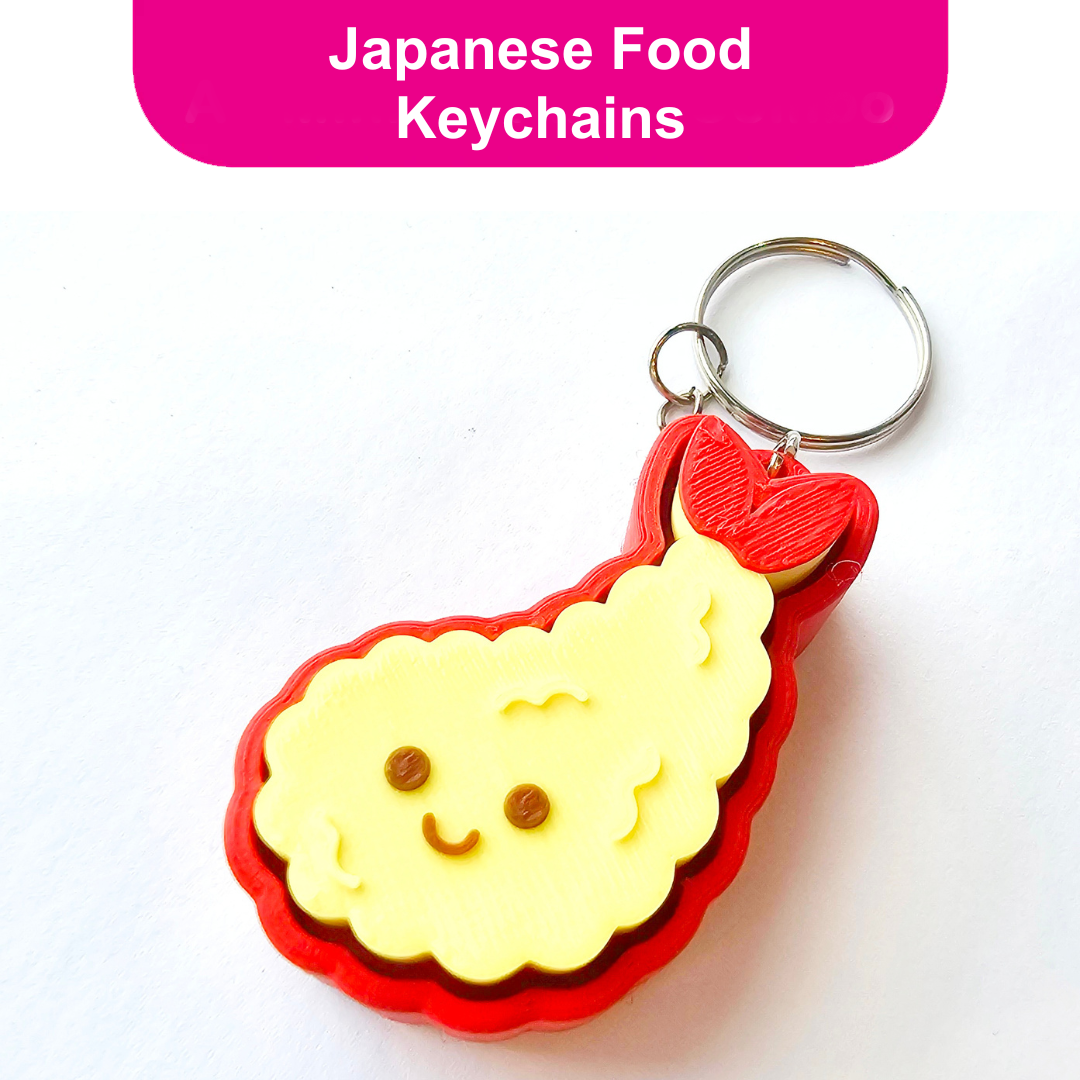 Japanese Food Keychains – The Happy Station