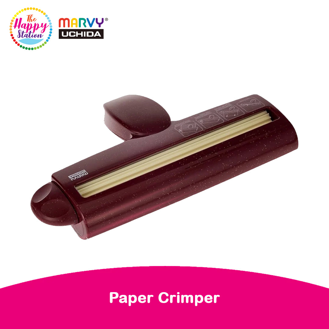 MARVY UCHIDA | Paper Crimper Straight | The Happy Station | Philippines