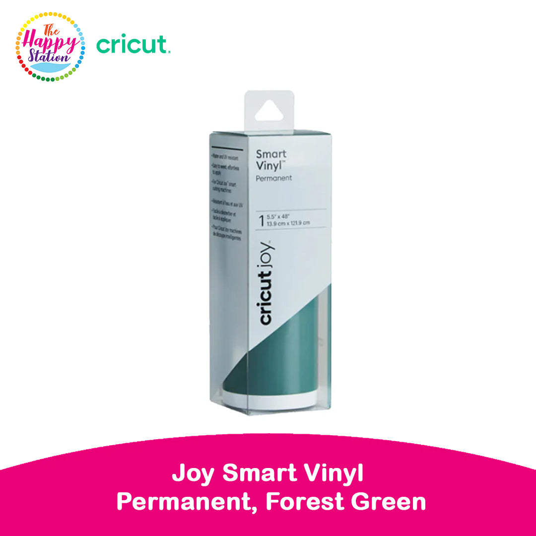 Cricut Joy™ Smart Vinyl™ – Permanent, Forest Green | The Happy Station ...
