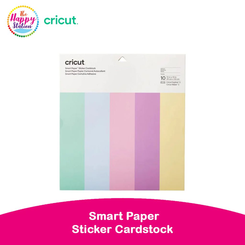 Cricut Smart Paper™ Sticker Cardstock | The Happy Station | Philippines