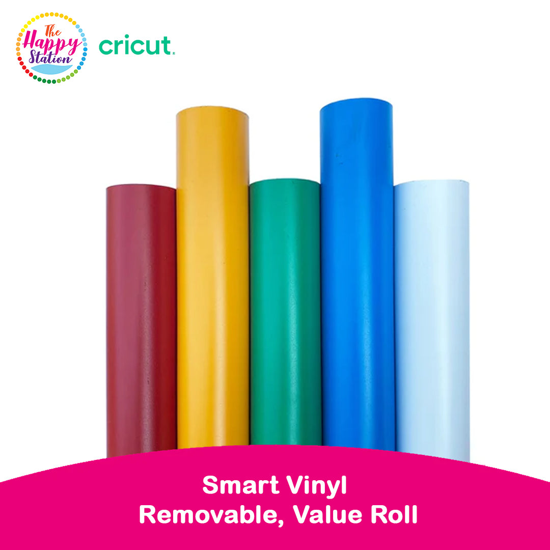 Cricut Smart Vinyl™ – Removable, Value Roll | The Happy Station ...