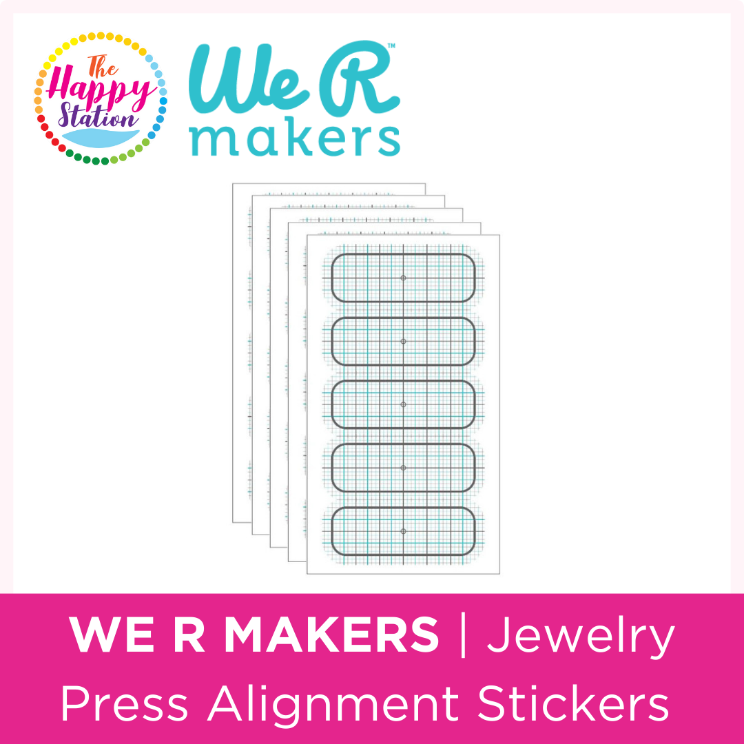 WE R MAKERS | Jewelry Press Alignment Stickers, 25pcs/pk | The Happy ...