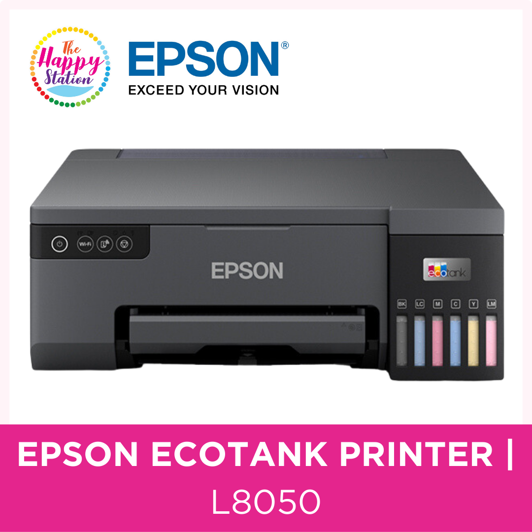EPSON | EcoTank Ink Tank Printer, L8050 | The Happy Station | Philippines