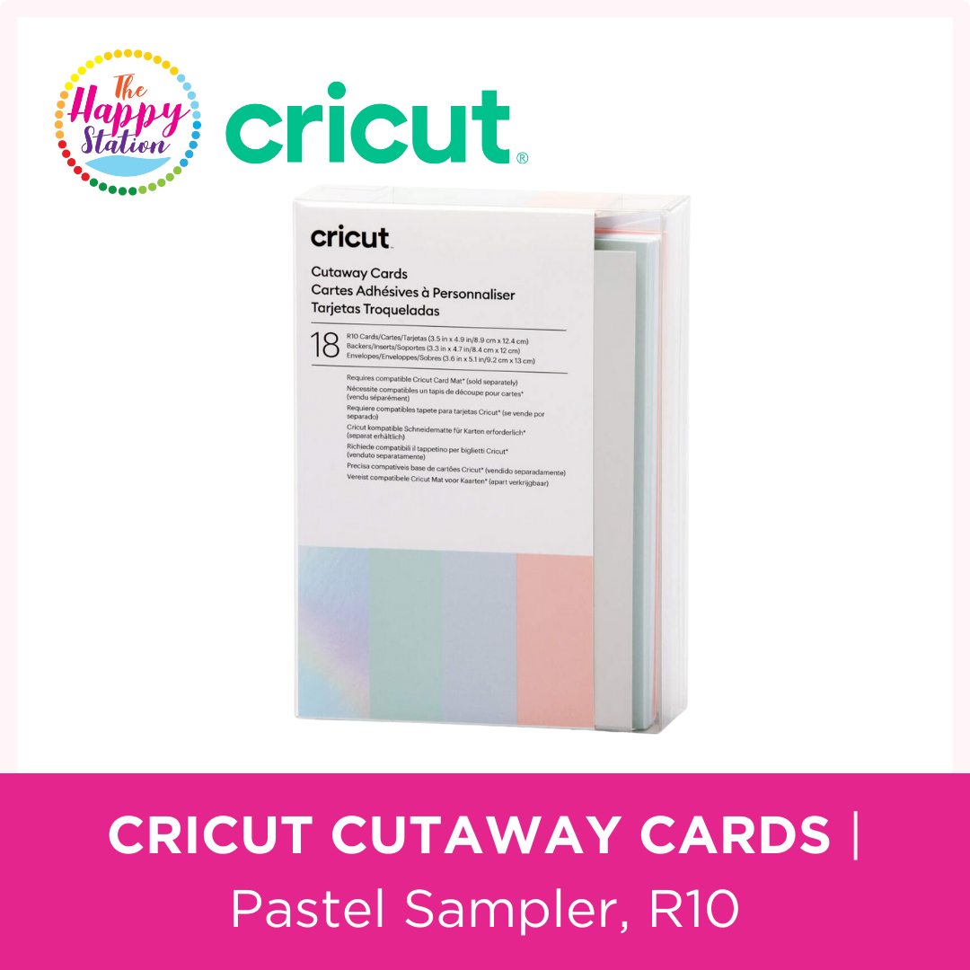 CRICUT | Cutaway Cards, R10 (18ct) | The Happy Station | Philippines