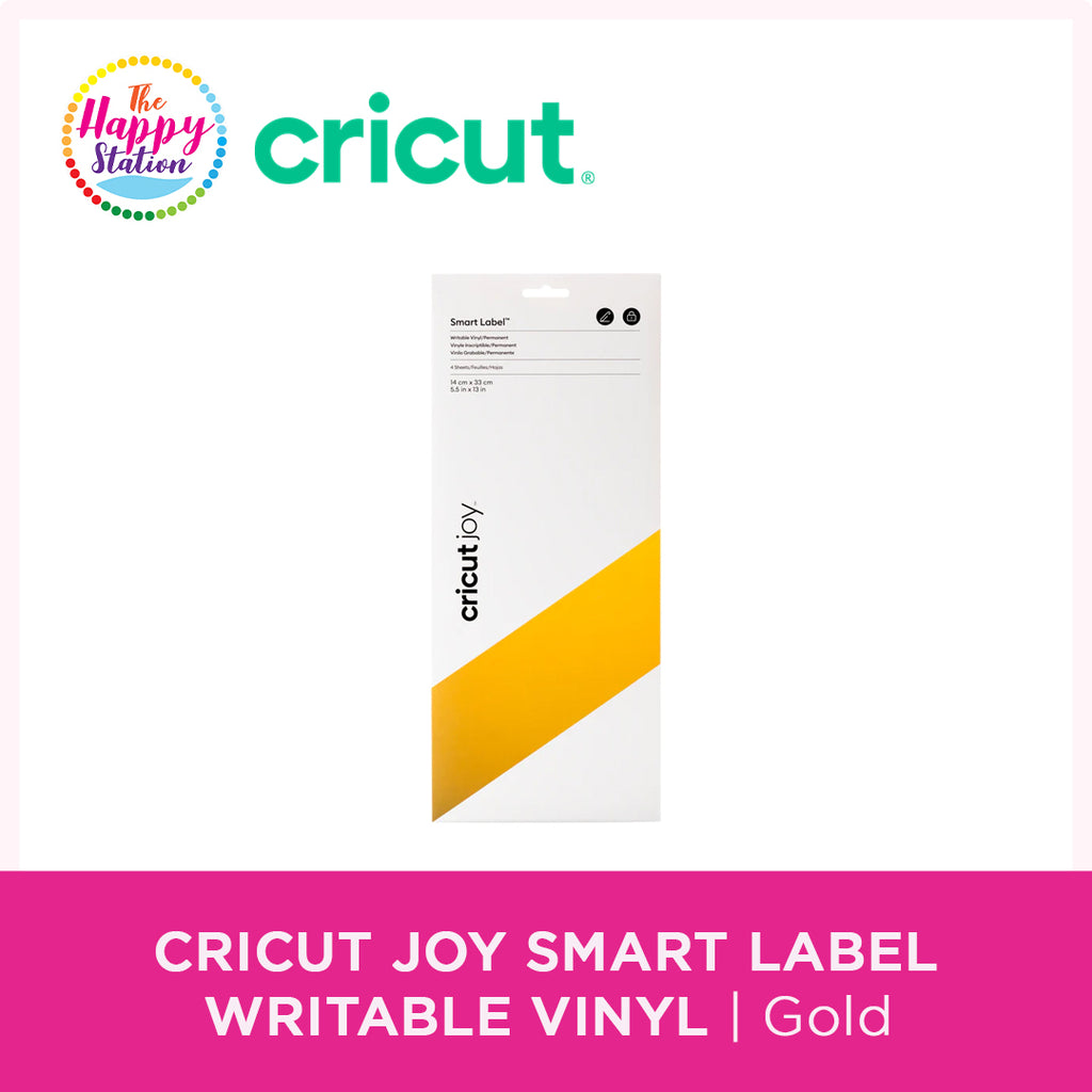 Cricut Joy™ Smart Label™ Writable Vinyl – Permanent | The Happy Station ...