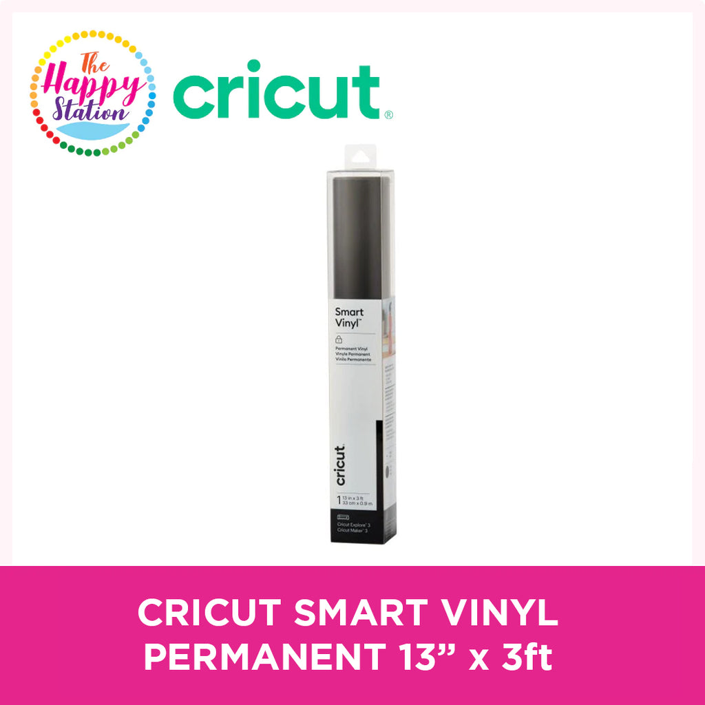 Cricut Smart Vinyl™ – Permanent 13" x 3ft | The Happy Station | Philippines