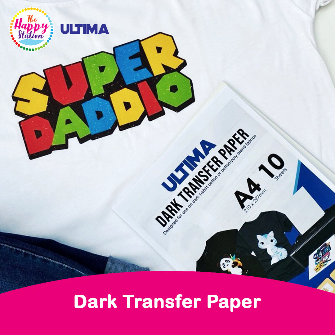 Ultima Dark Transfer Paper | The Happy Station | Philippines