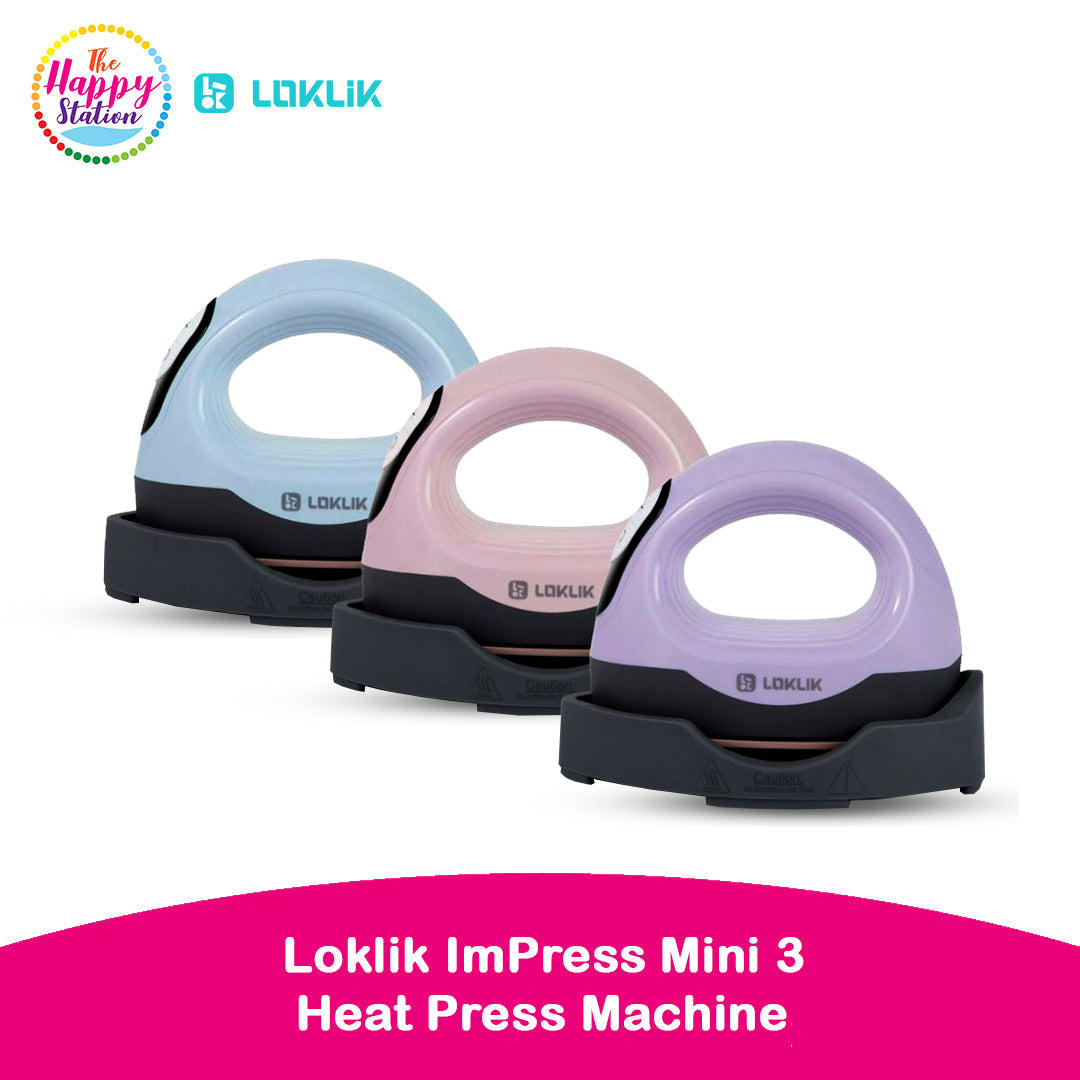 LOKLIK | Impress Mini Heat Press 3 | The Happy Station | Philippines