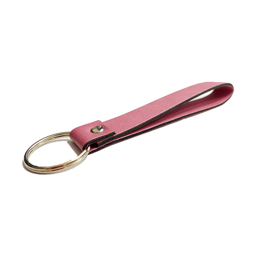 ULTIMA | Engraving Leather Strap Keychain, 1.8"x13cm | The Happy ...