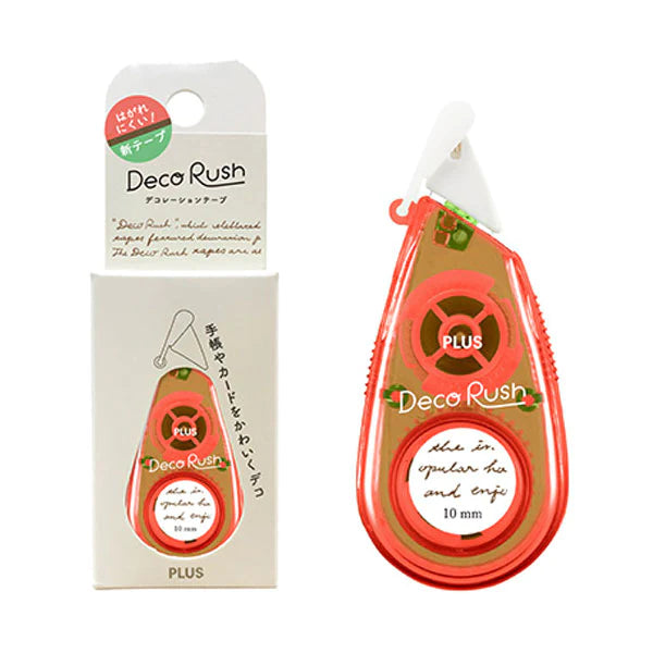 PLUS JAPAN | Decoration Tape, Deco Rush Cursive Writing | The Happy ...