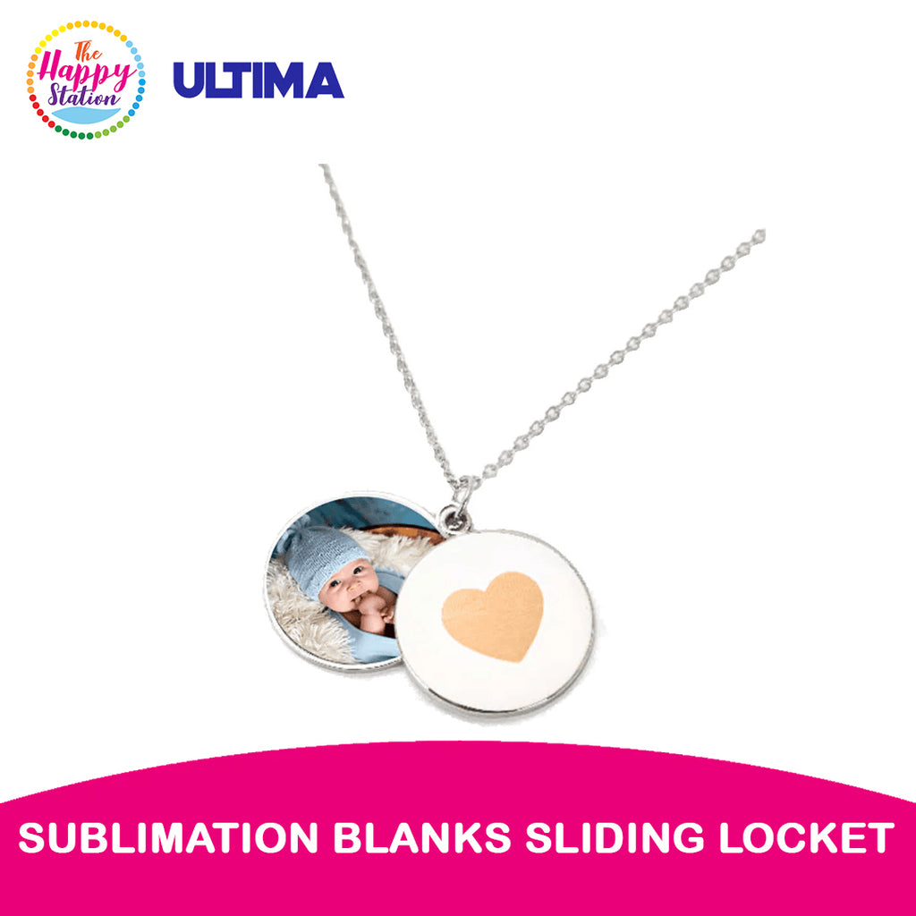 Sublimation Round Shape Family Sliding Locket | The Happy Station ...