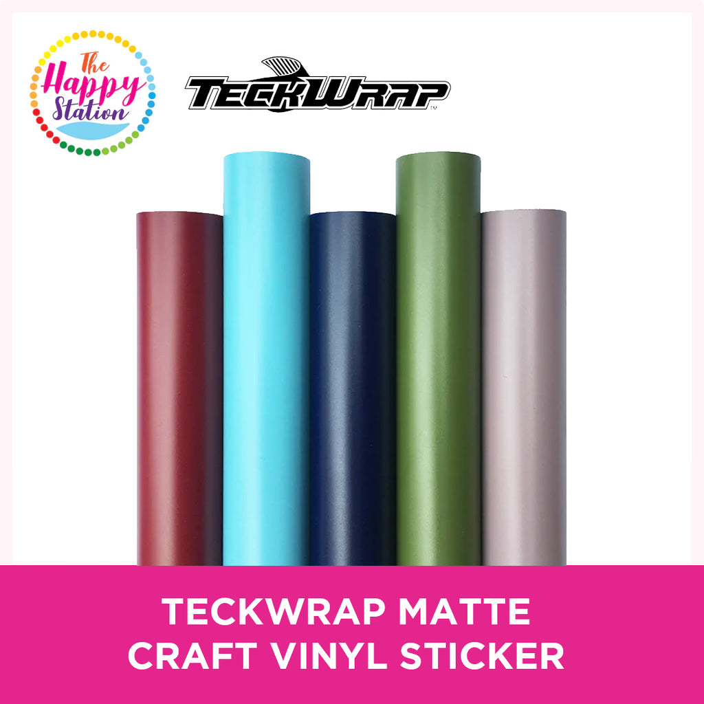 Teckwrap Matte Craft Vinyl Sticker | The Happy Station | Philippines