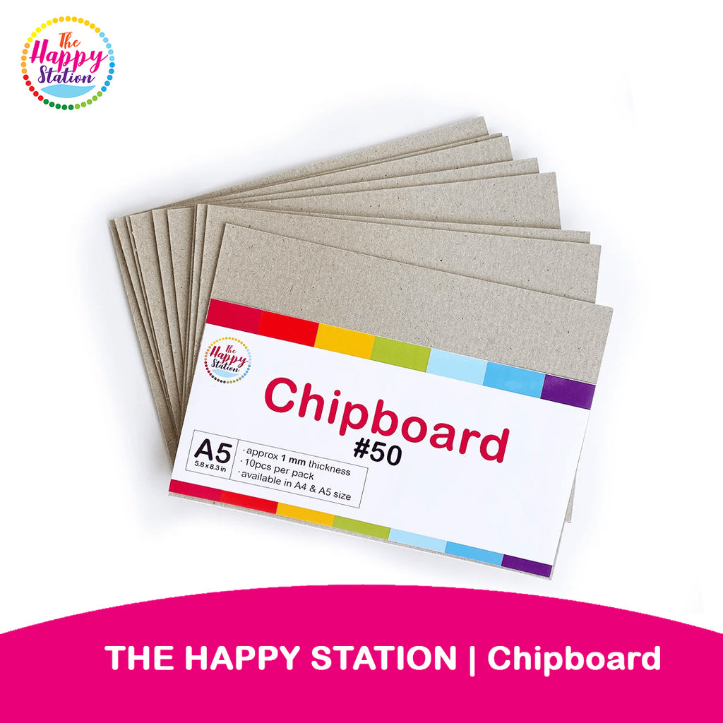 THE HAPPY STATION | Chipboard A4, A5 - 10 sheets – The Happy Station