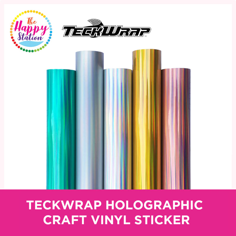 Teckwrap Holographic Craft Vinyl Sticker | The Happy Station | Philippines