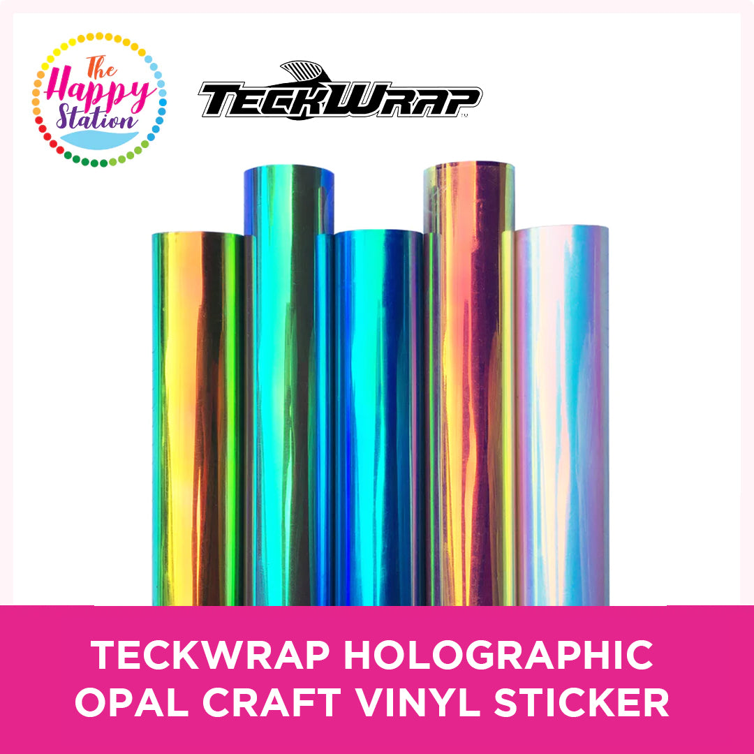 Teckwrap Holographic Opal Craft Vinyl Sticker | The Happy Station ...