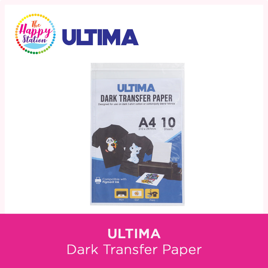 Ultima Dark Transfer Paper | The Happy Station | Philippines