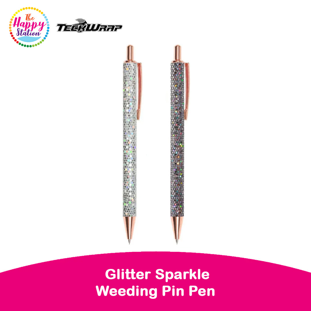TECKWRAP | Glitter Sparkle Weeding Pin Pen | The Happy Station ...
