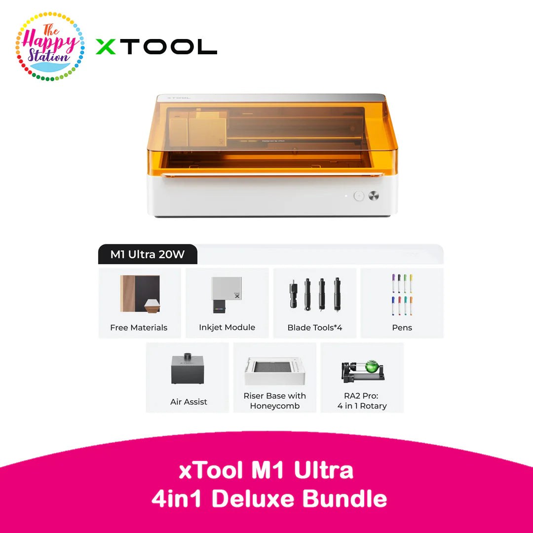 xTool | M1 Ultra Basic, Bundle and Kit – The Happy Station
