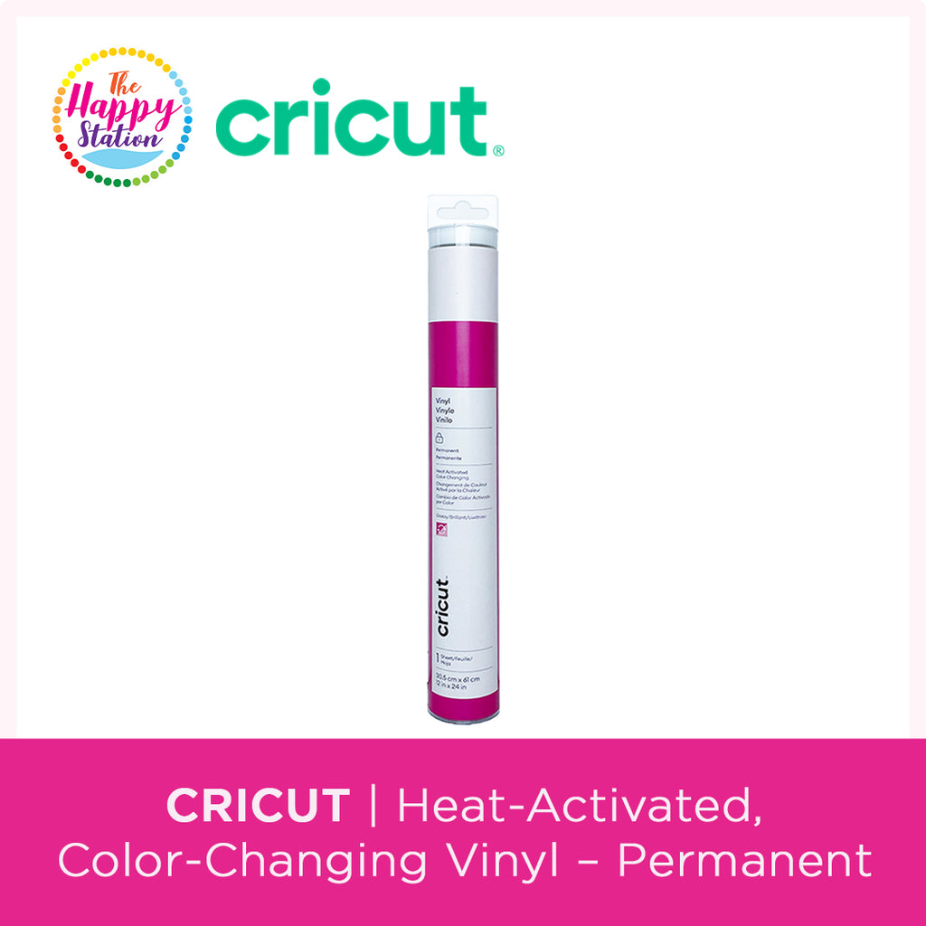 Cricut Heat-Activated, Color-Changing Vinyl – Permanent | The Happy ...