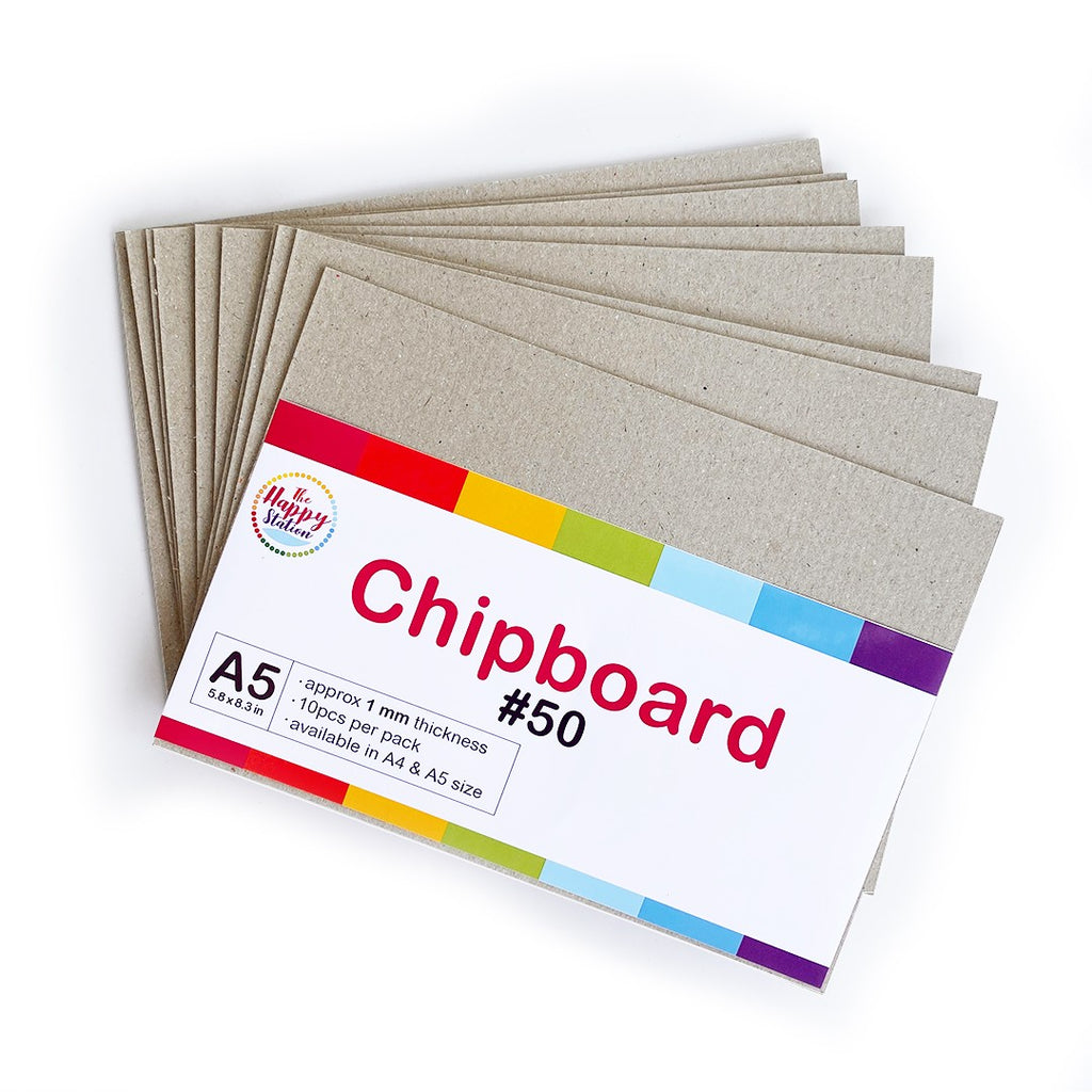 THE HAPPY STATION | Chipboard A4, A5 - 10 sheets – The Happy Station