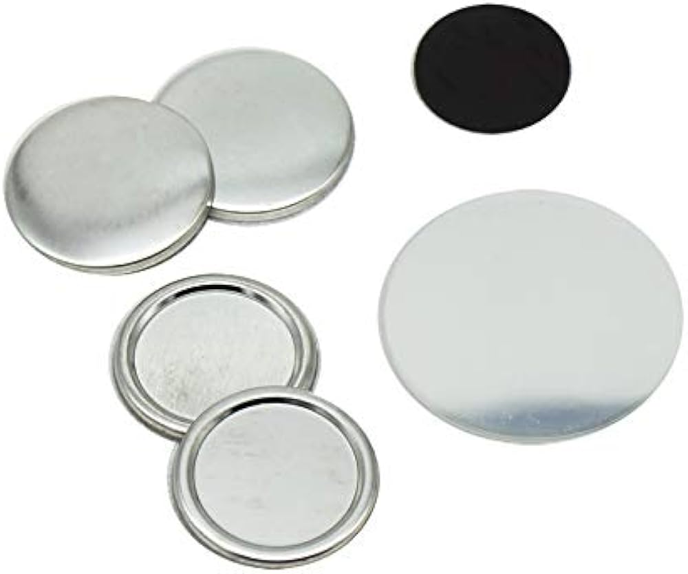 Rubber Magnet Button Pin 25mm/37mm/58mm, 10pk/pcs | The Happy Station ...
