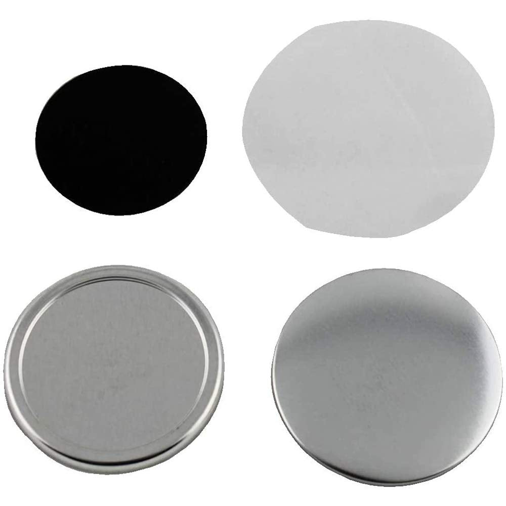 Rubber Magnet Button Pin 25mm/37mm/58mm, 10pk/pcs | The Happy Station ...