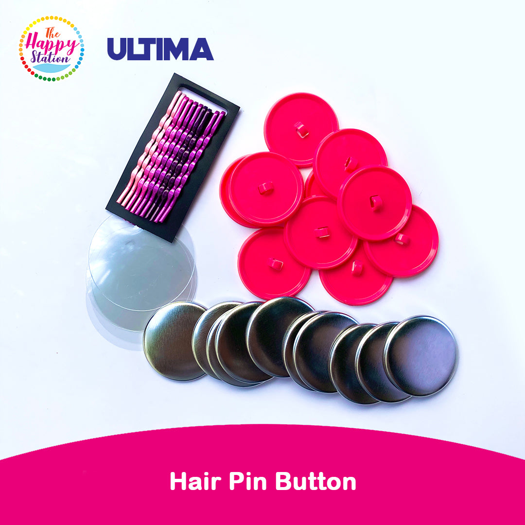 ULTIMA | Hair Pin Button, 10sets per pack – The Happy Station