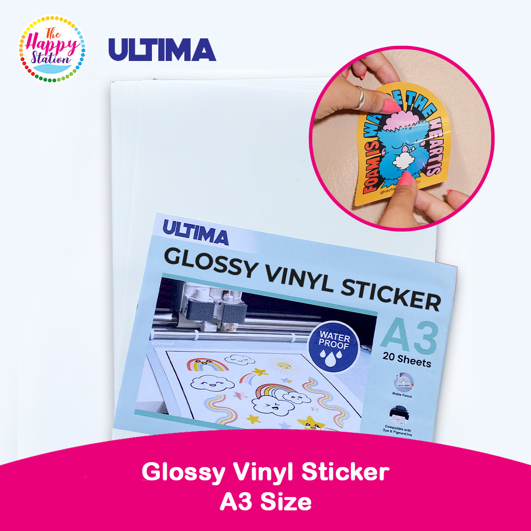 ULTIMA | Vinyl Sticker, A3 (compatible with dye and pigment inks) – The ...