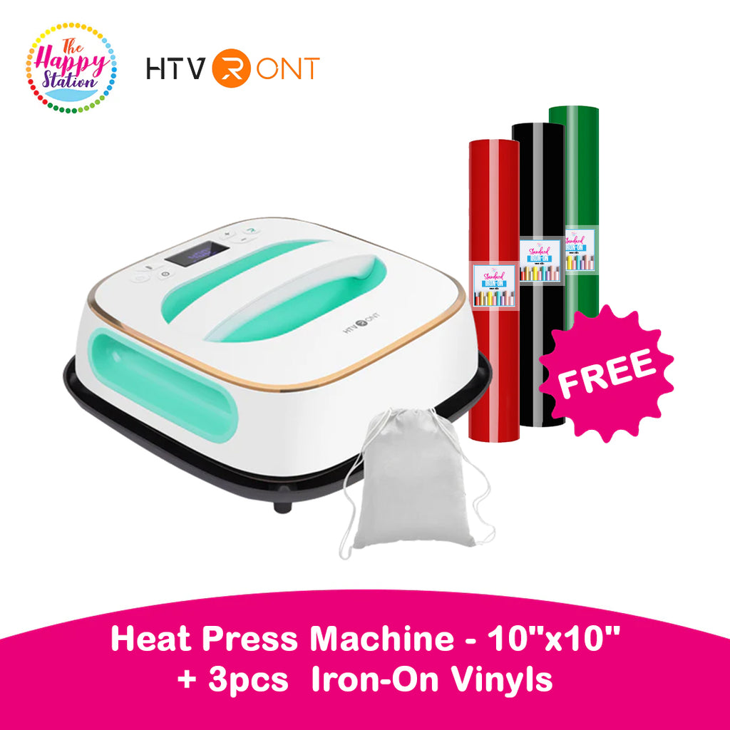 HTVRONT | Heat Press Machine, 10" x 10" | The Happy Station | Philippines