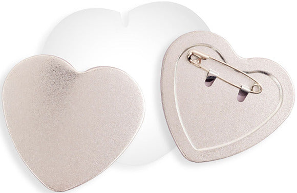 WE R MAKERS | Heart Button Pins, 27pcs (makes 9 pins) | The Happy ...