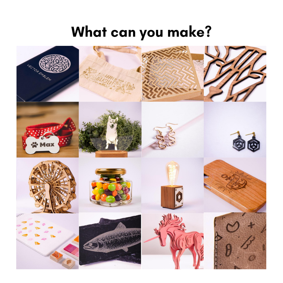 Flux beamo 30W CO2 Desktop Laser Cutter & Engraver | The Happy Station ...