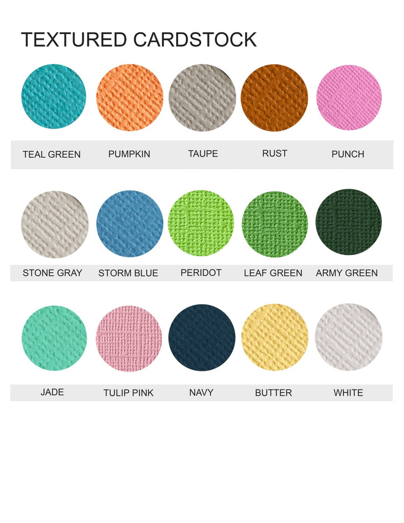 The Happy Station Textured Cardstock 12"x12" | The Happy Station ...